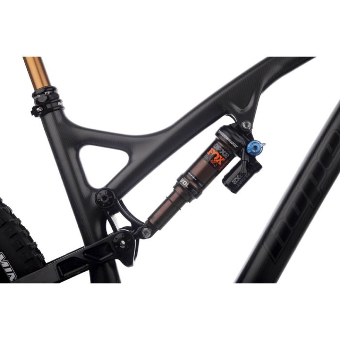 Hope HB 130 Frame Set Raw Carbon With Ohlin's Air Shock Option - The LBS